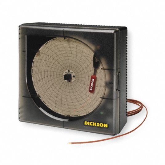 DICKSON, Circular Chart Recorders, Relative Humidity/Temp°C/Temp°F ...