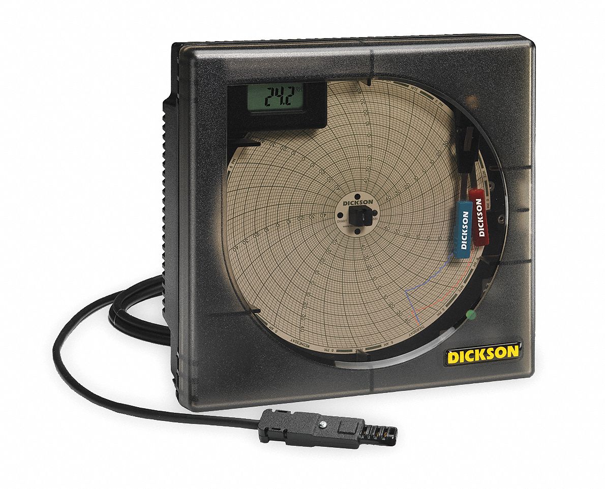 Dickson Circular Chart Recorder Temperature And Humidity 1 Or 7