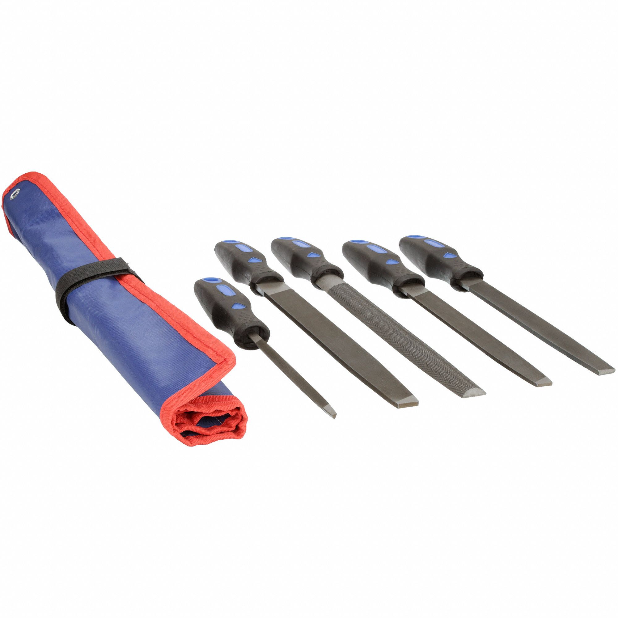 WESTWARD File Set: Includes Handle, 5 Pieces, Bastard Cut/Smooth Cut ...