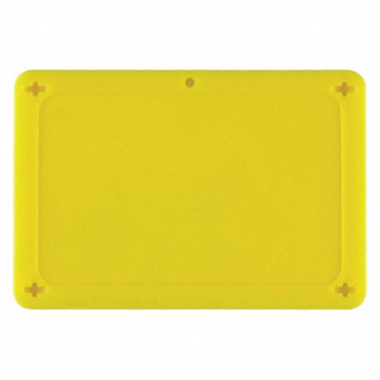 BRADY, Plastic, Yellow, Blank Tag - 1NK36|41923 - Grainger