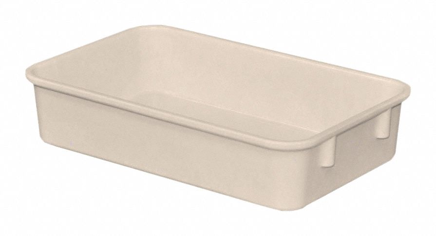 MOLDED FIBERGLASS, 0.4 gal, 9 3/4 in x 6 1/8 in x 2 1/8 in, Nesting ...