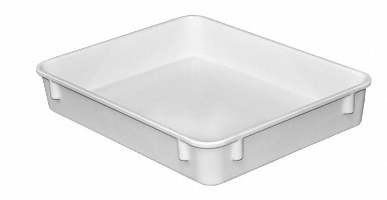 MOLDED FIBERGLASS, 0.9 gal, 12 3/8 in x 9 3/4 in x 2 1/8 in, Nesting ...