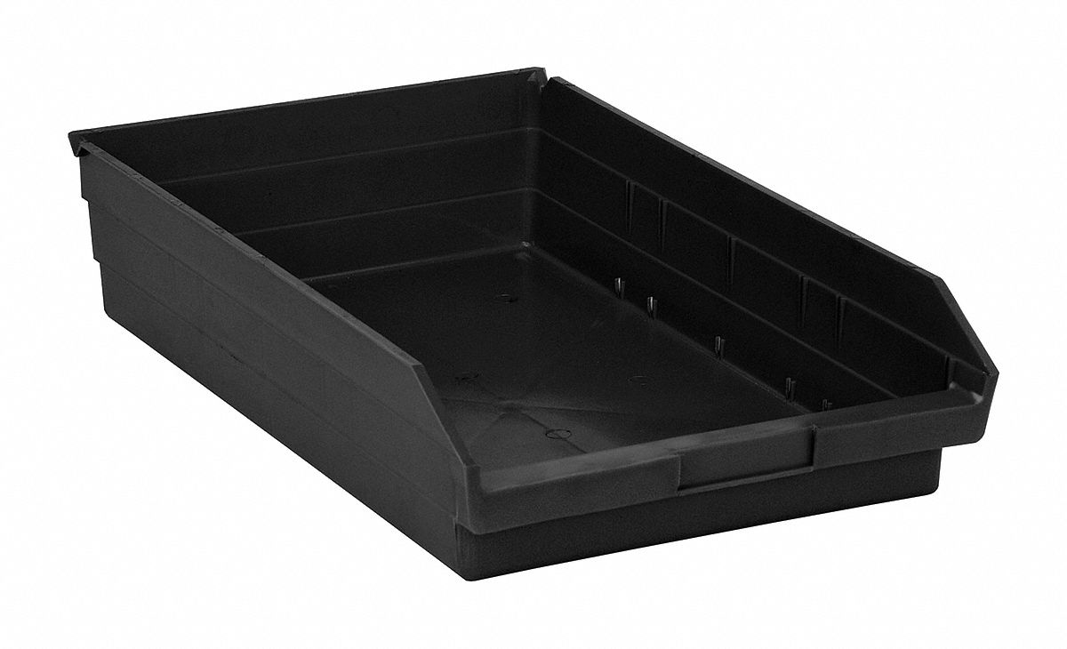 QUANTUM STORAGE SYSTEMS Shelf Bin: 17 7/8 in Overall Lg, 11 1/8 in x 4 ...