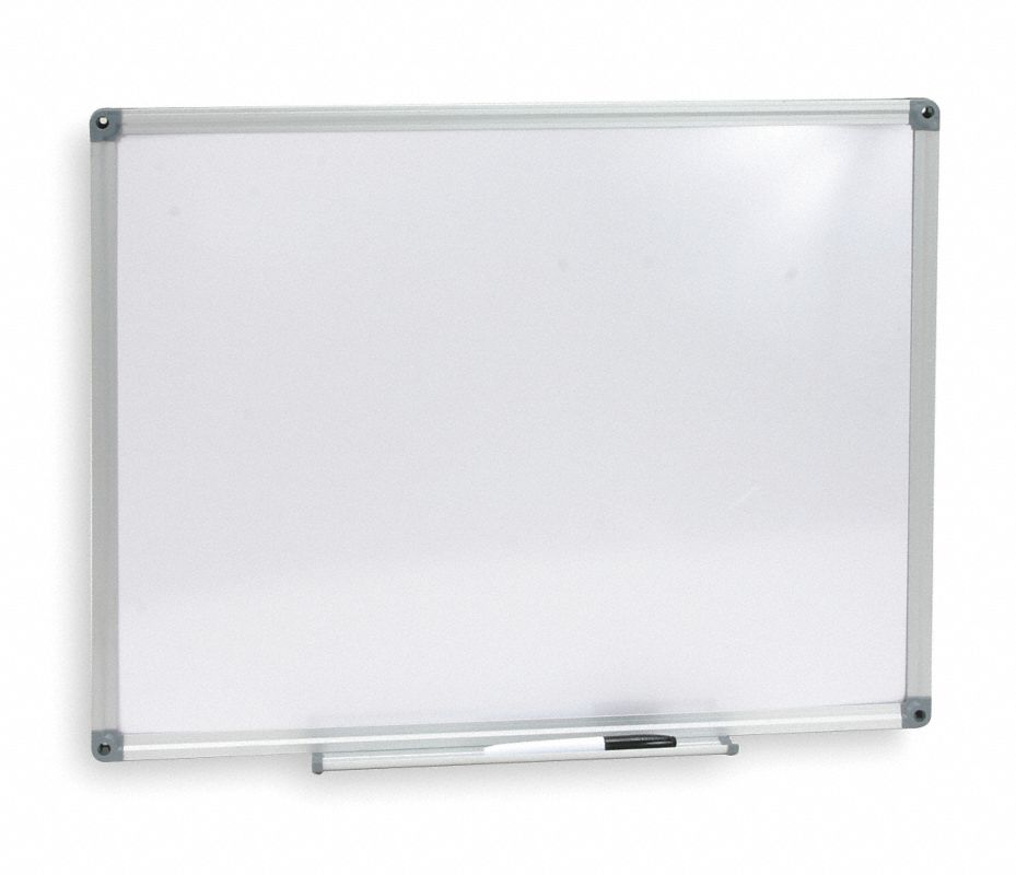 Approved Vendor Pizarrón Blanco Acabado Brillante Superficie Melamina Montado En La Pared