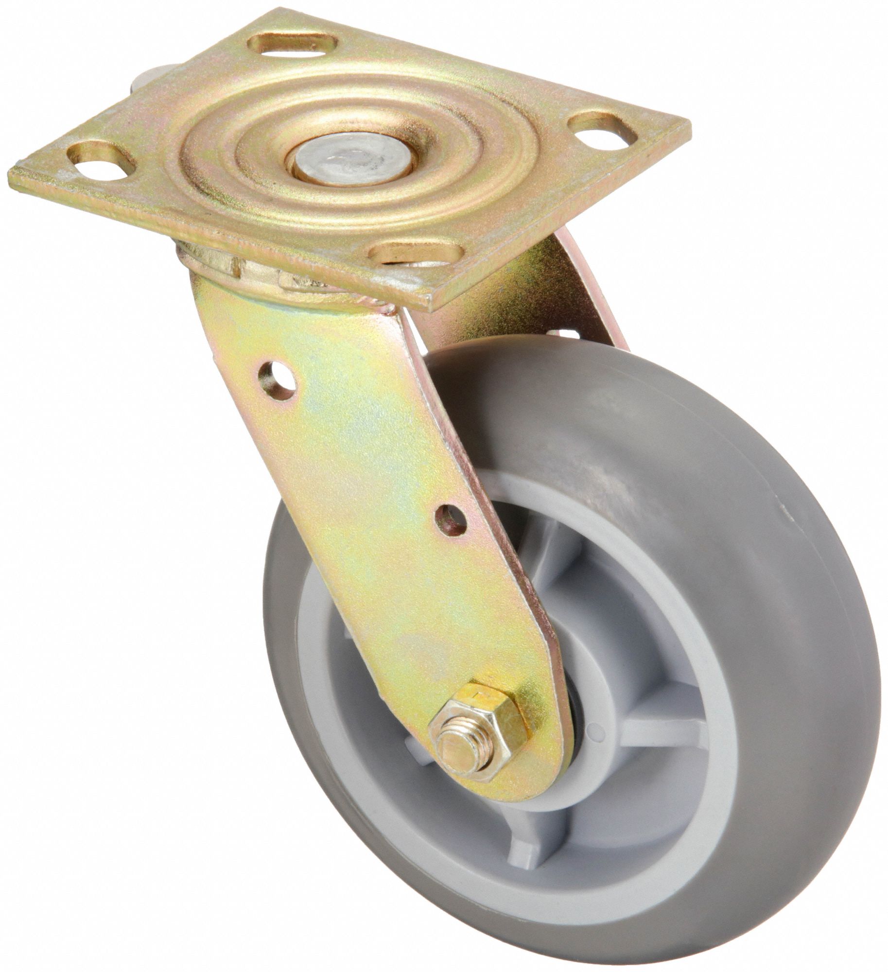 Swivel, No Brake, Plate Caster - 1NVD6|1NVD6 - Grainger