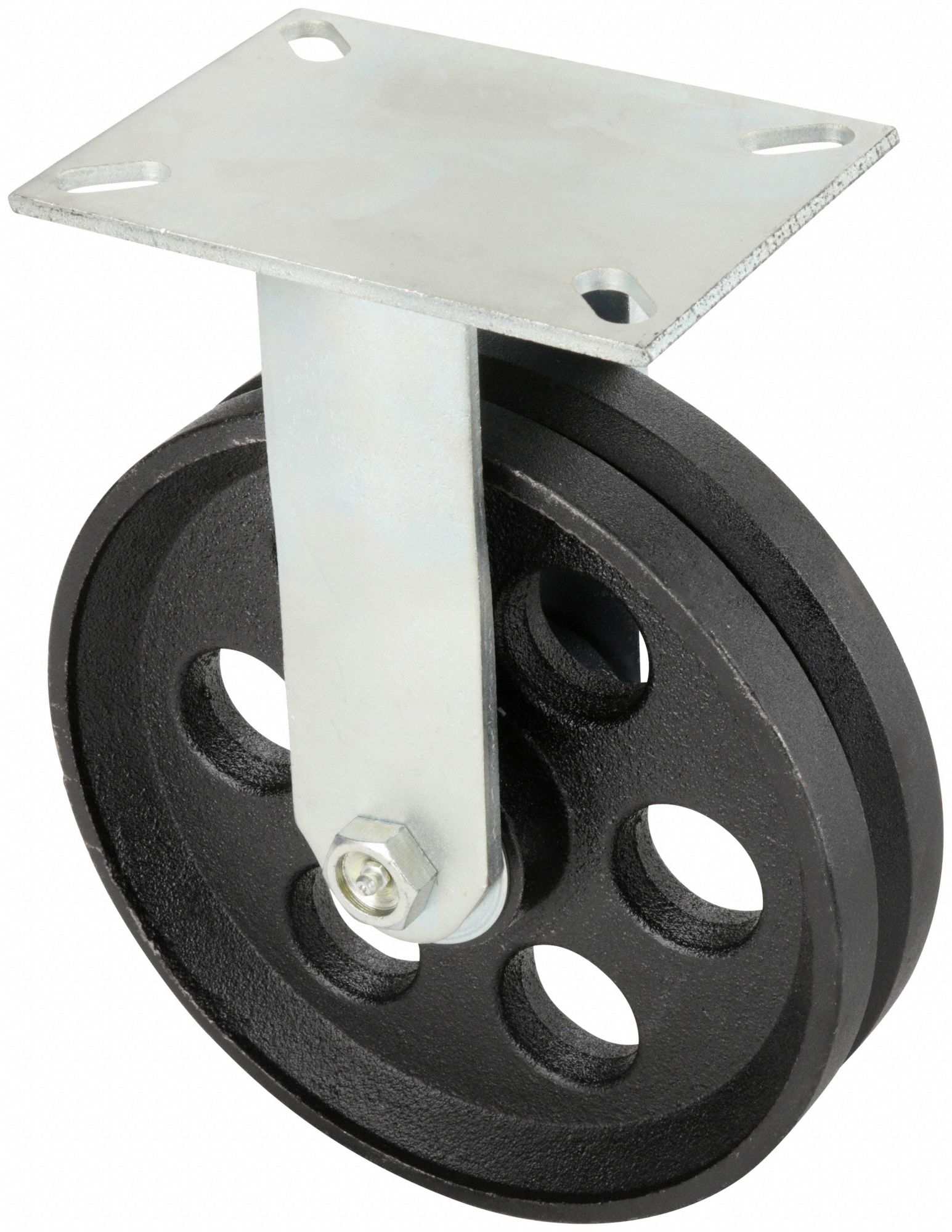 Rigid, Iron, Plate Caster - 1NWF2|1NWF2 - Grainger