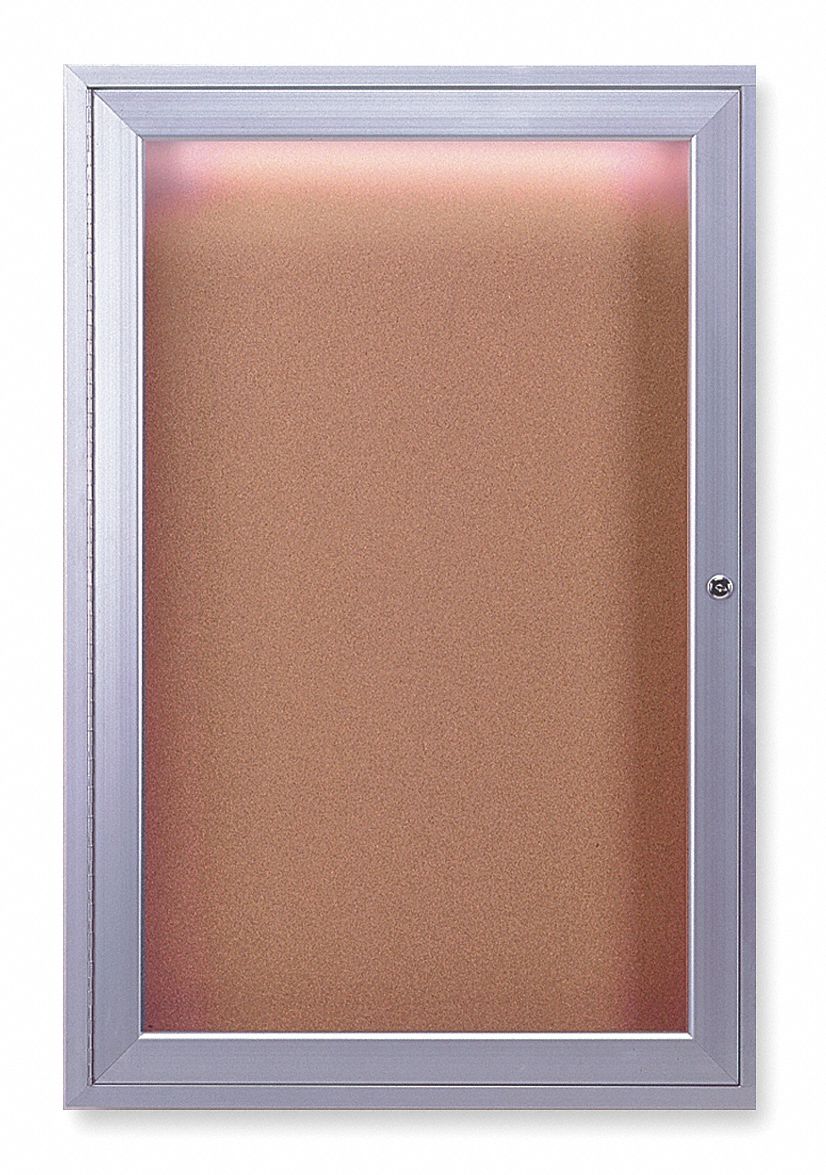 Push-Pin, Cork, 36 inH x 24 inW, Natural - Grainger