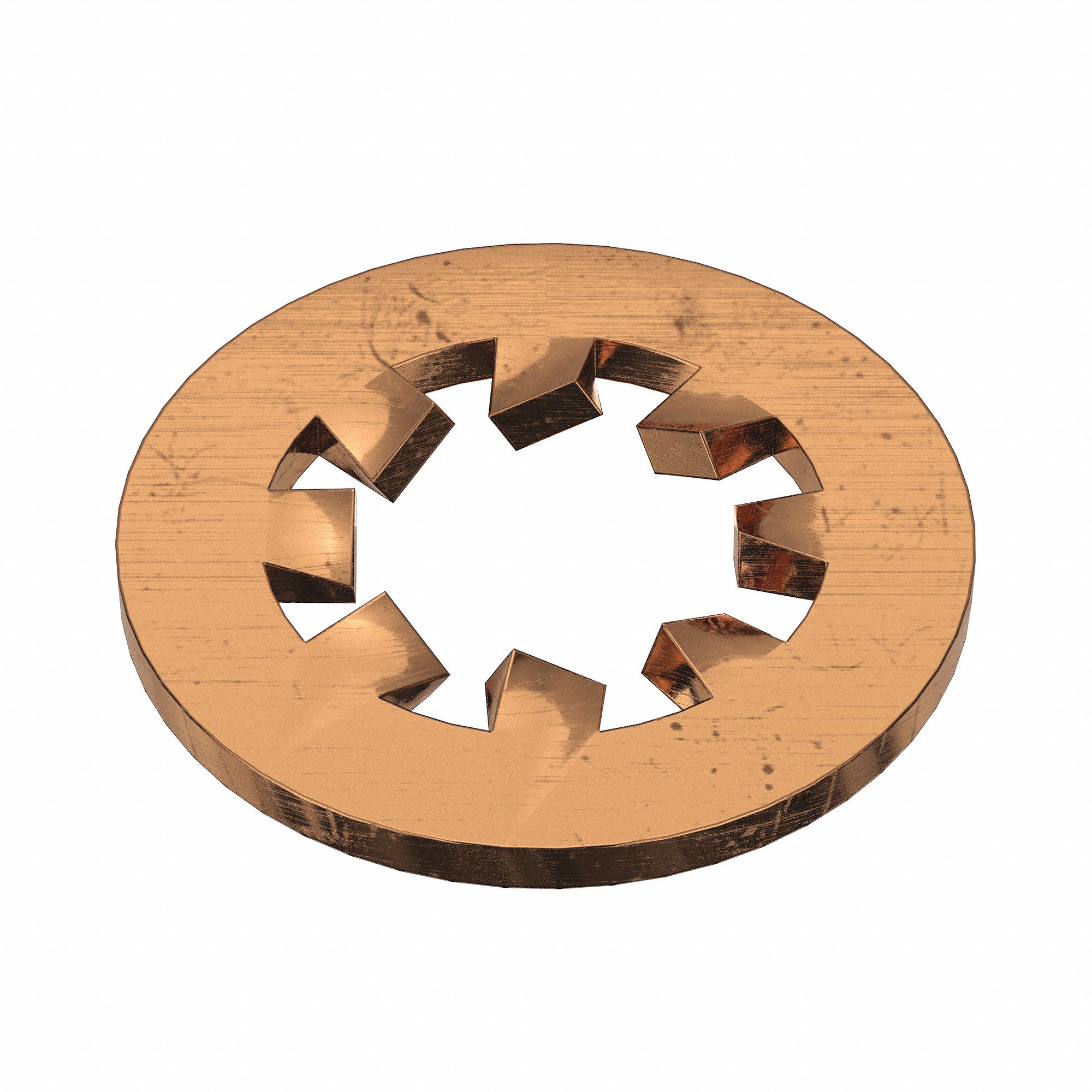 Bronze, #4 Screw Sz, Internal Tooth Lock Washer - 1NY30|U50462.011.0001 ...