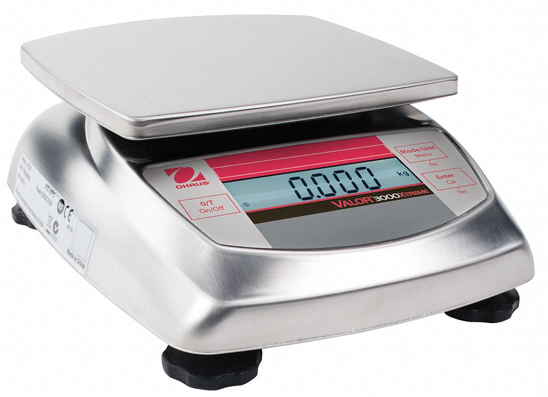 OHAUS, 6 lb_3 kg Capacity, 1 g_0.001 kg_0.005 lb Scale Graduations ...