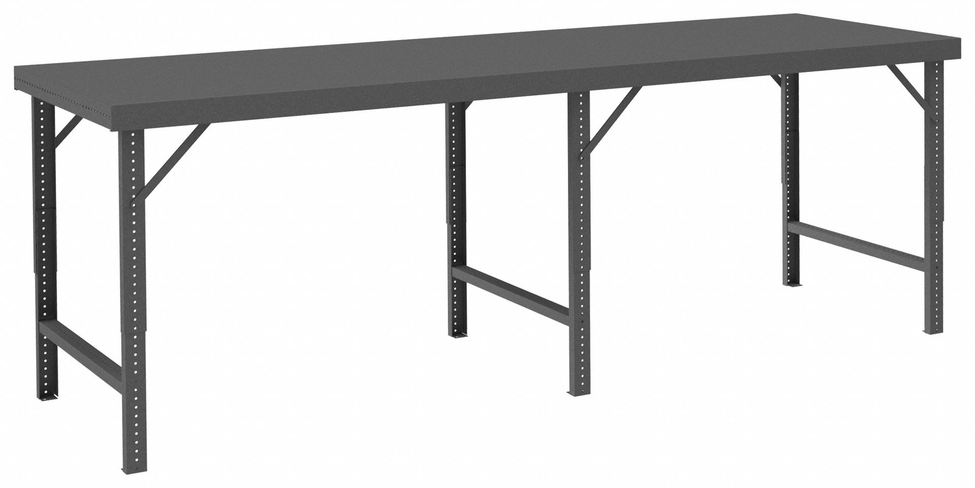 DURHAM MFG, Adj Ht, Steel, Work Table - 1PB41|WBF-48120-95 - Grainger