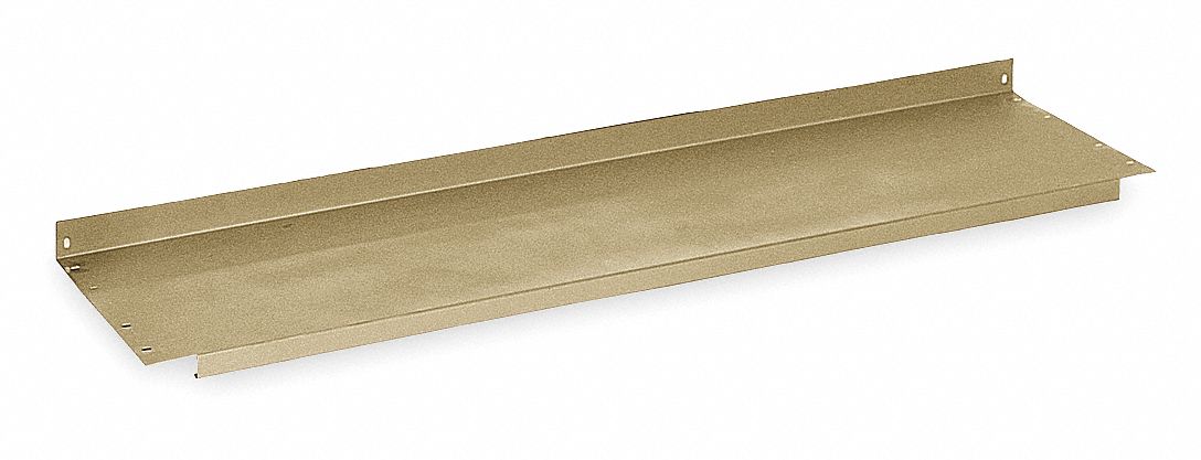 Lower Shelf, Steel, 2 in Height, 72 in Width, 15 in Depth - Grainger