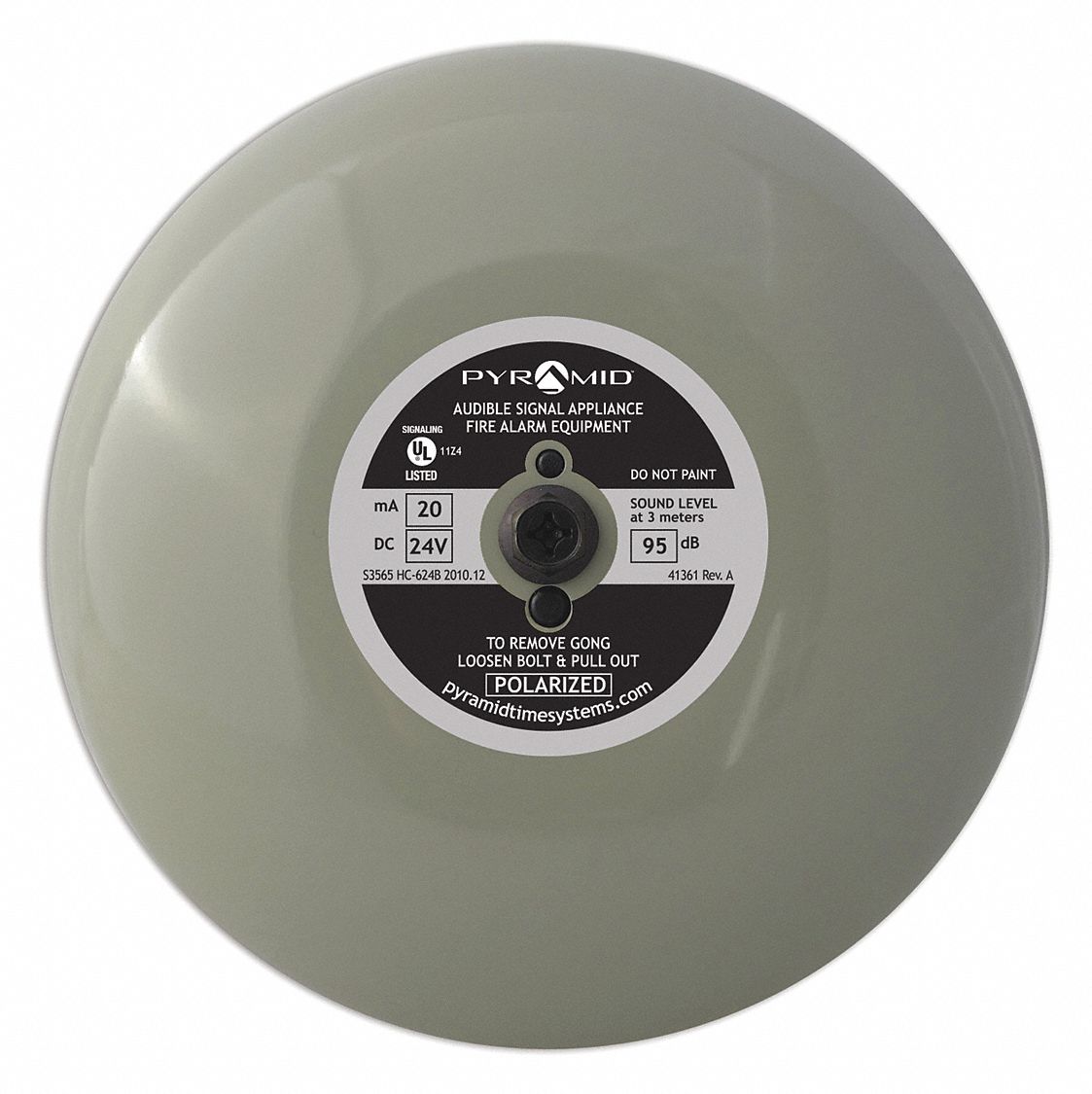 PYRAMID, 8 in Dia, Signal Bell - 1PB86|41392 - Grainger