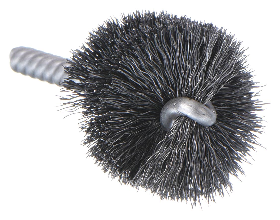WEILER, Single Shank, 1 in Brush Dia., Single Spiral Brush - 1PBD1 ...