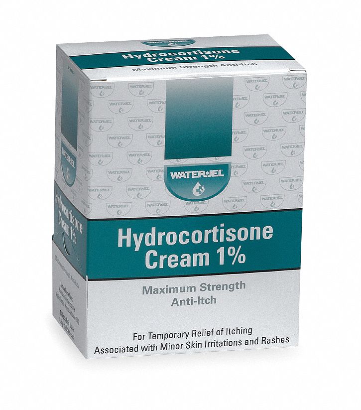 WATERJEL, Hydrocortisone Acetate, Cream, Topical Anti-Itch - 1PBY4 ...