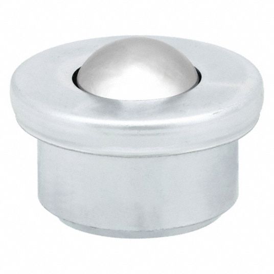 5/8 in Ball Dia - Ball Transfer, 33 lb Ball Load Capacity, Ball ...