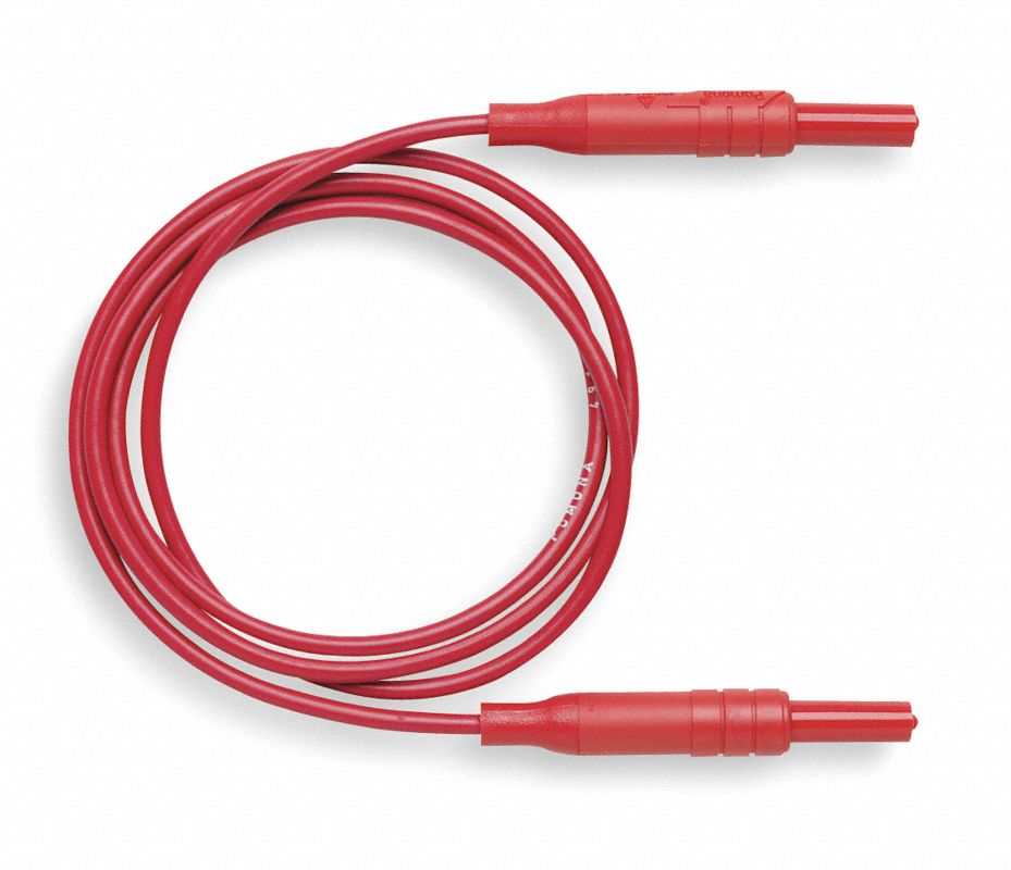 POMONA Cables de Prueba Modulares Rojo 5 pies - Terminales de Prueba ...