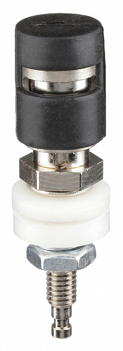 Spring-Loaded Binding Post, Hand Held Voltage 33V AC/70V DC, 15, Nickel ...
