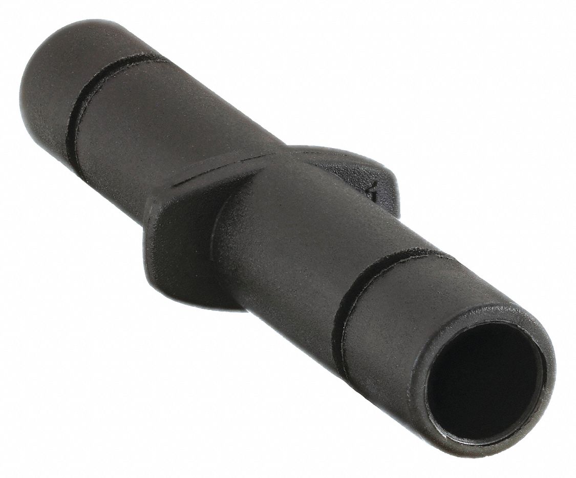 LEGRIS, 1/4 in OD x 1/4 in OD Size, Push-to-Connect x Push-to-Connect, Push-Fit Union Fitting ...