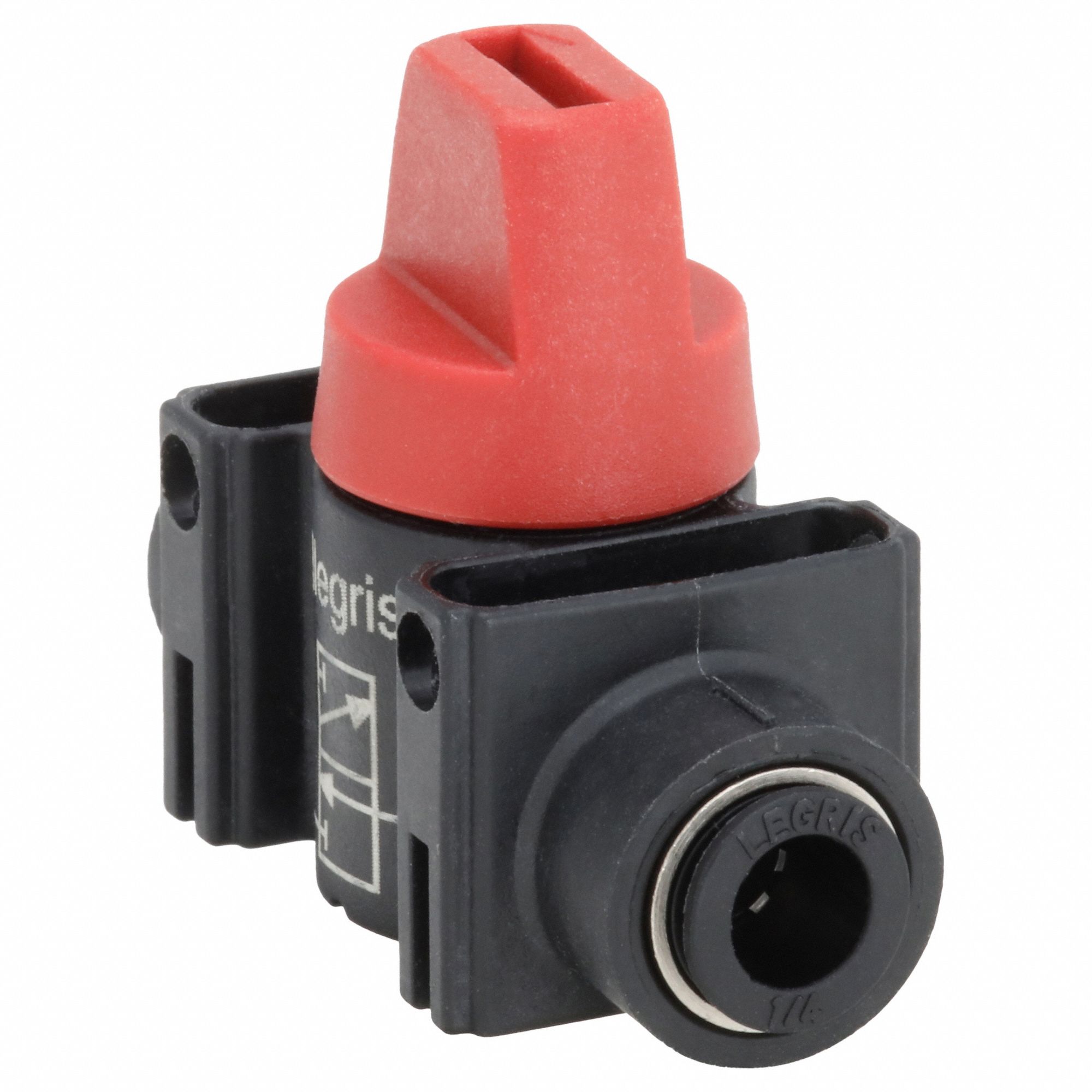 LEGRIS, 1/4 in, Polymer, Manual Two-Way Ball Valve - 1PGB3|7913 56 00 ...