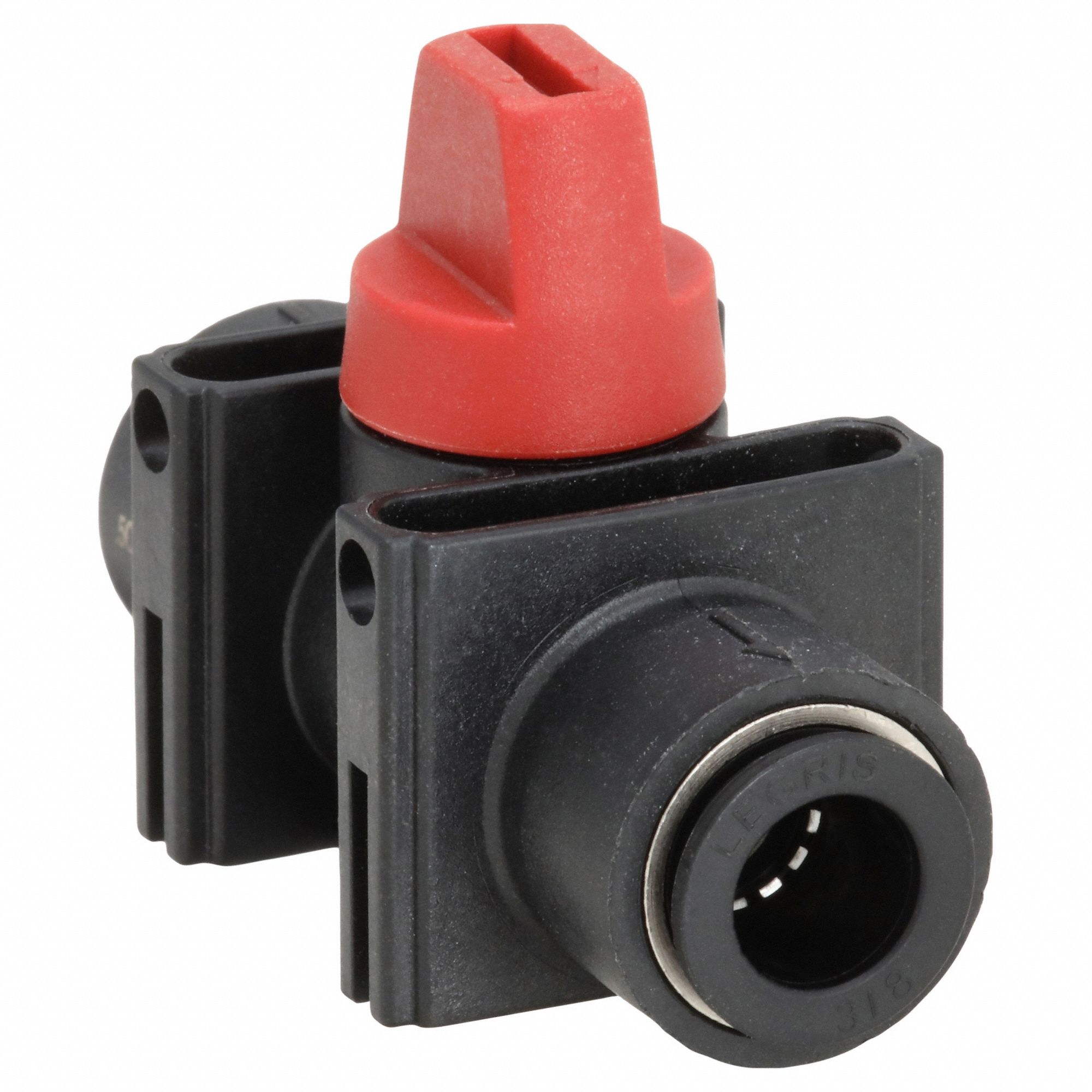LEGRIS, 3/8 in, Polymer, Manual Two-Way Ball Valve - 1PGB4|7913 60 00 ...