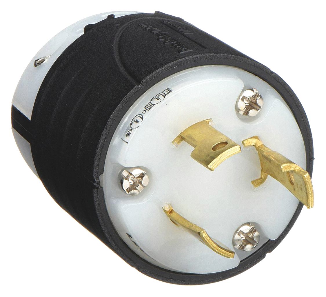 L5-30P, 125V AC, Ground Continuity Monitoring Plug - 1PGK9|L530PGCM ...