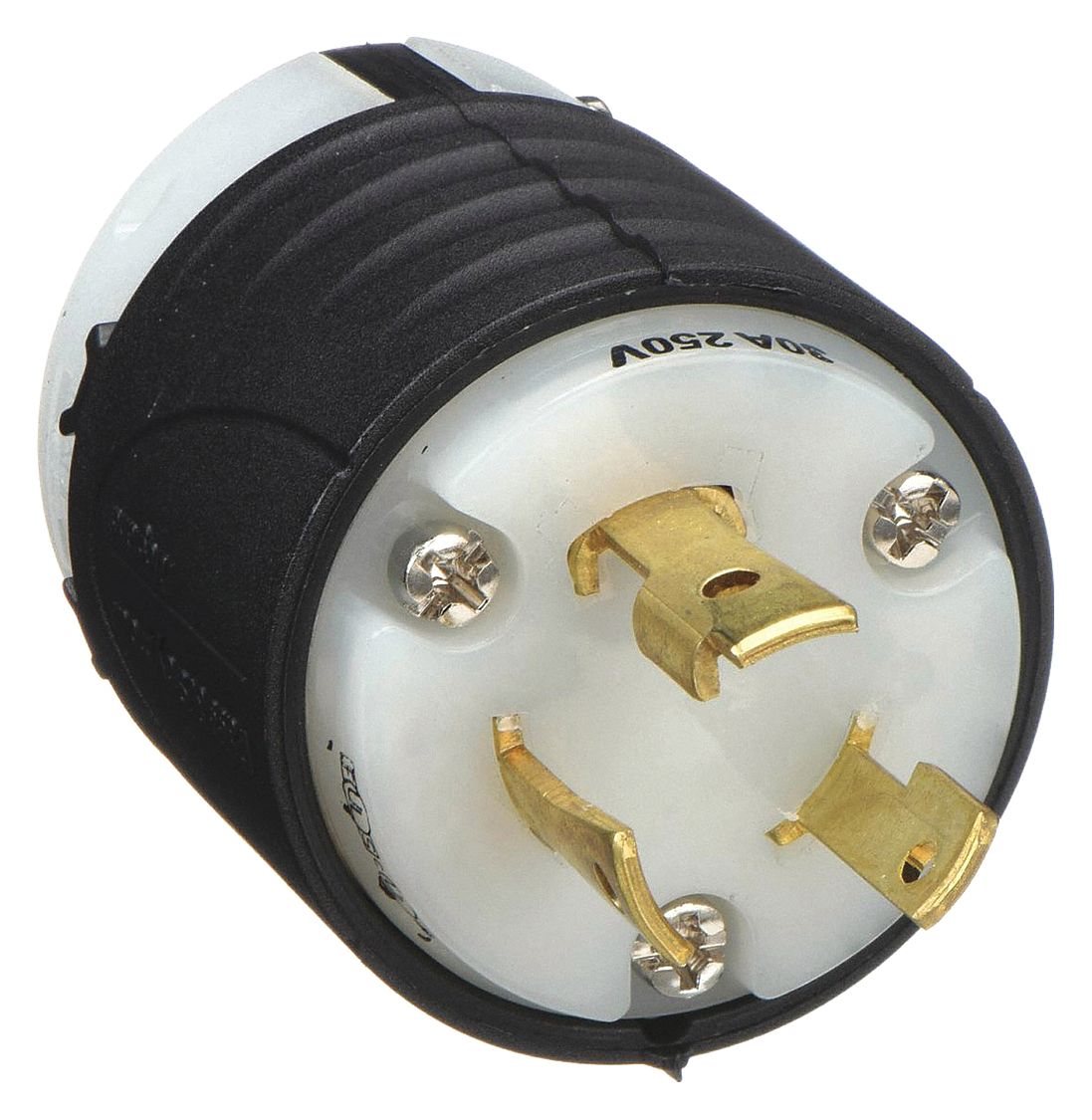 L6-30P, 250V AC, Ground Continuity Monitoring Plug - 1PGL3|L630PGCM ...