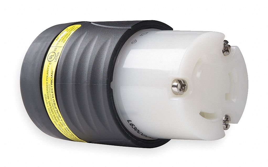 LEGRAND Ground Continuity Monitoring Locking Connector: L6-30R, 30 ...