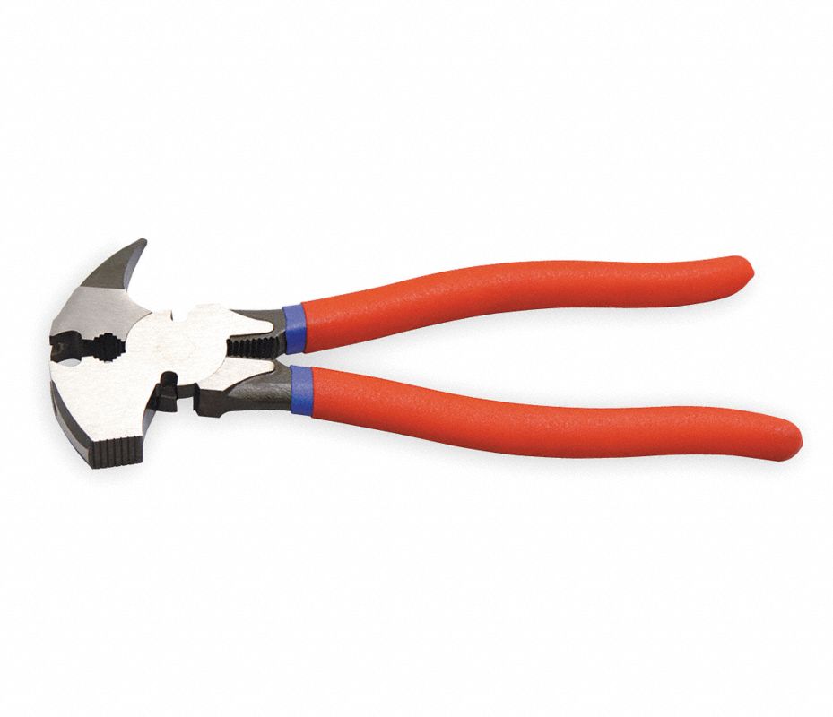 CRESCENT Pinzas para Cercas marca CRESCENT, Longitud Total 10-7/16", EA ...