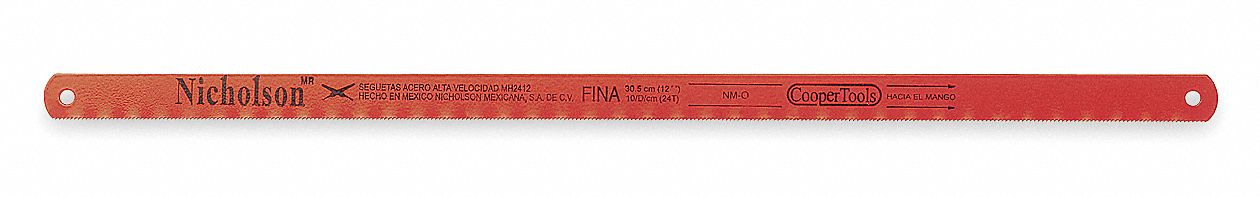 NICHOLSON Hoja para Segueta marca NICHOLSON, 24, Acero - Hoja para ...