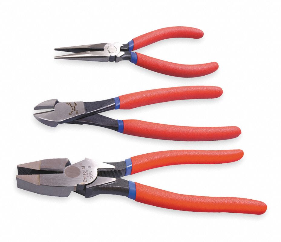 CRESCENT Juego de Pinzas pinzas Rojo - 1PHN7 | 1PHN7 - Grainger México