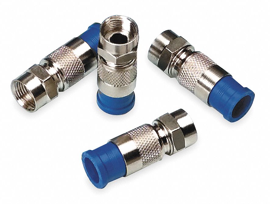 Coaxial Connector, PK 50 - Grainger