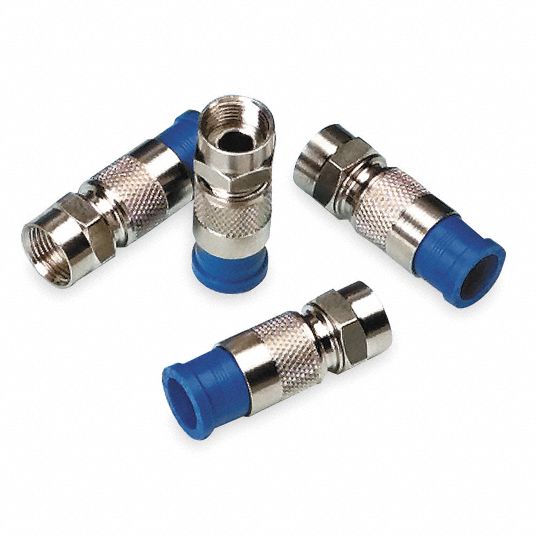 Coaxial Connector, PK 50 - Grainger