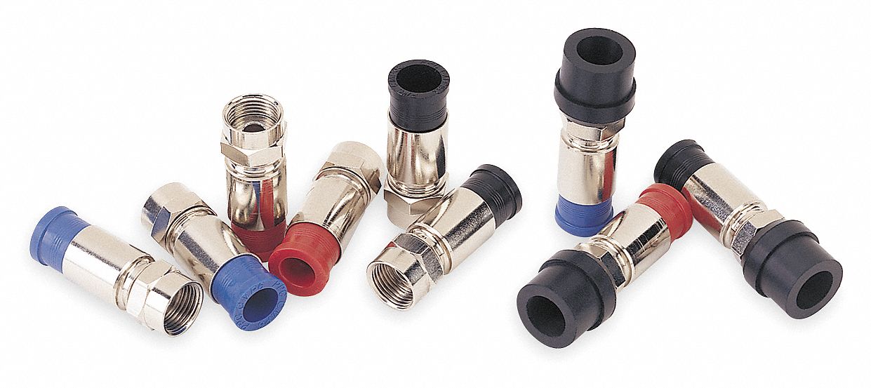Coaxial Connector, PK 50 - Grainger