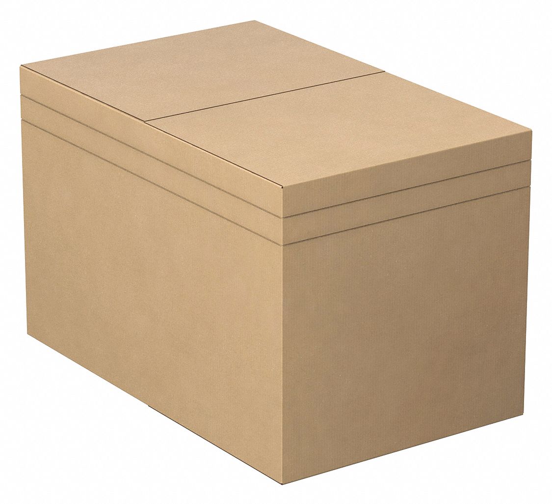 35 in Inside Lg, 22 in Inside Wd, Multidepth Shipping Carton - 1PJV9 ...