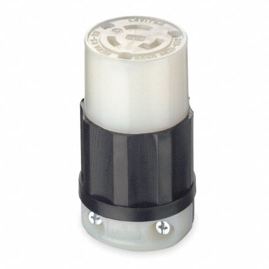 LEVITON 20 Amp Industrial Grade Locking Connector, L5-20R NEMA ...