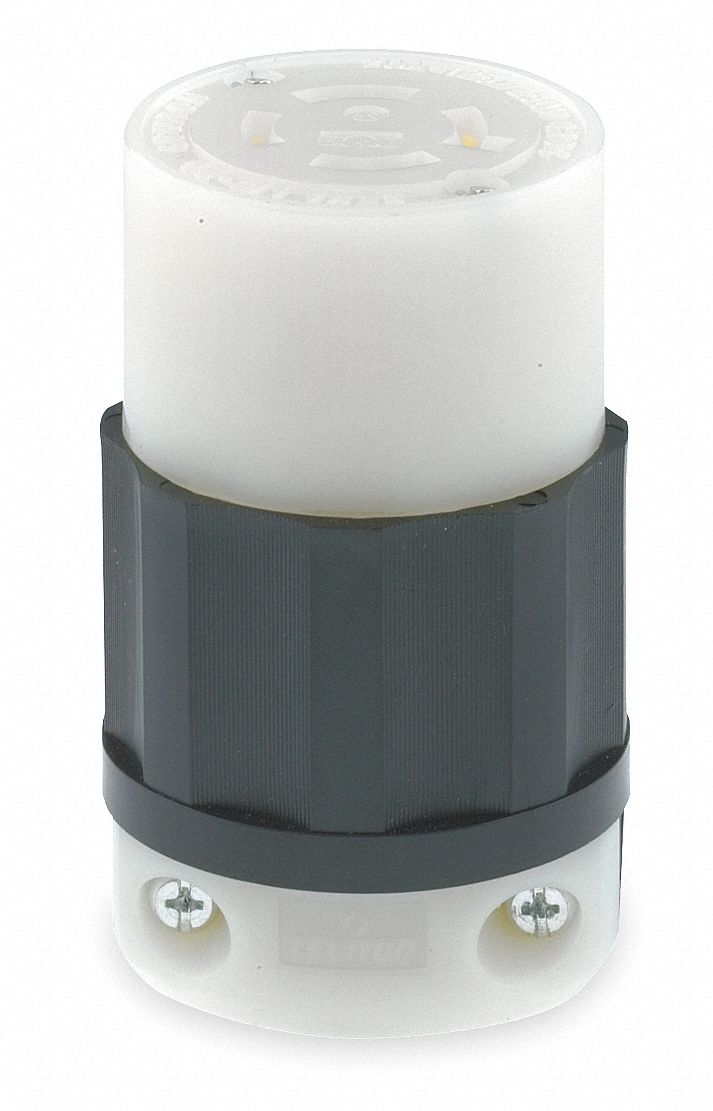 LEVITON Conector , Polos 3 , Cables 4 - Conectores de Bloqueo Giratorio ...