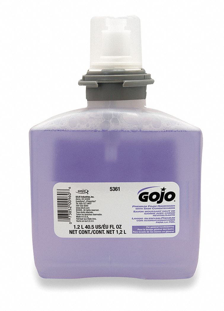 GOJO Espuma , Arándano , 1200mL , 2 Piezas por paquete: - Higiene para ...