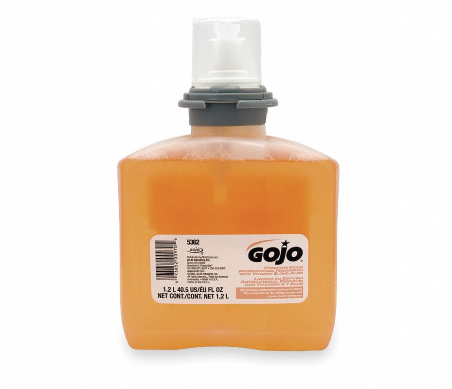 GOJO Espuma , Frutas Frescas , 1200mL , 2 Piezas por paquete: - 28K356 ...