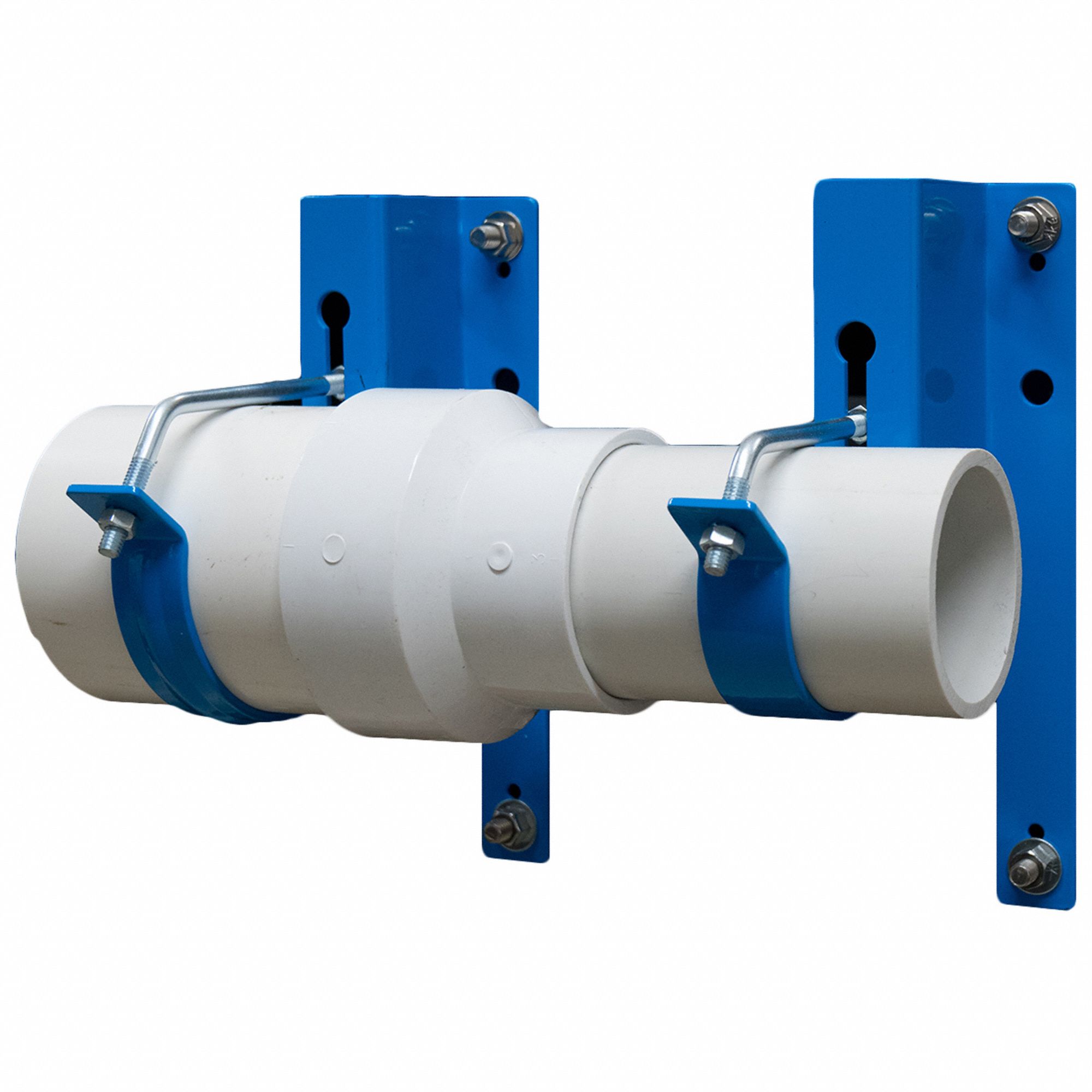 HAP SYSTEM Pipe Hanger: Steel, 4 in Pipe Size, 300 lb Max. Load, 3/8 in ...