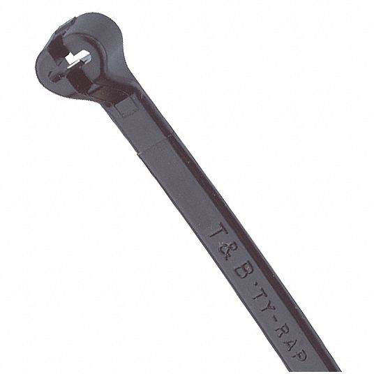 TY-RAP Cable Tie: 7 1/2 in Nominal Lg, 1 3/4 in Nominal Max. Bundle Dia ...