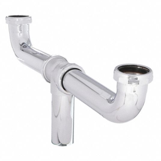 Center Outlet Waste Tee, For Use With Connecting Double Bowl Kitchen ...