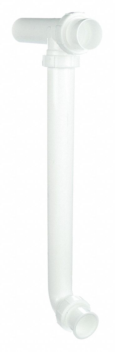 Plastic, White, End Outlet Waste Tee - 1PNY2|1PNY2 - Grainger