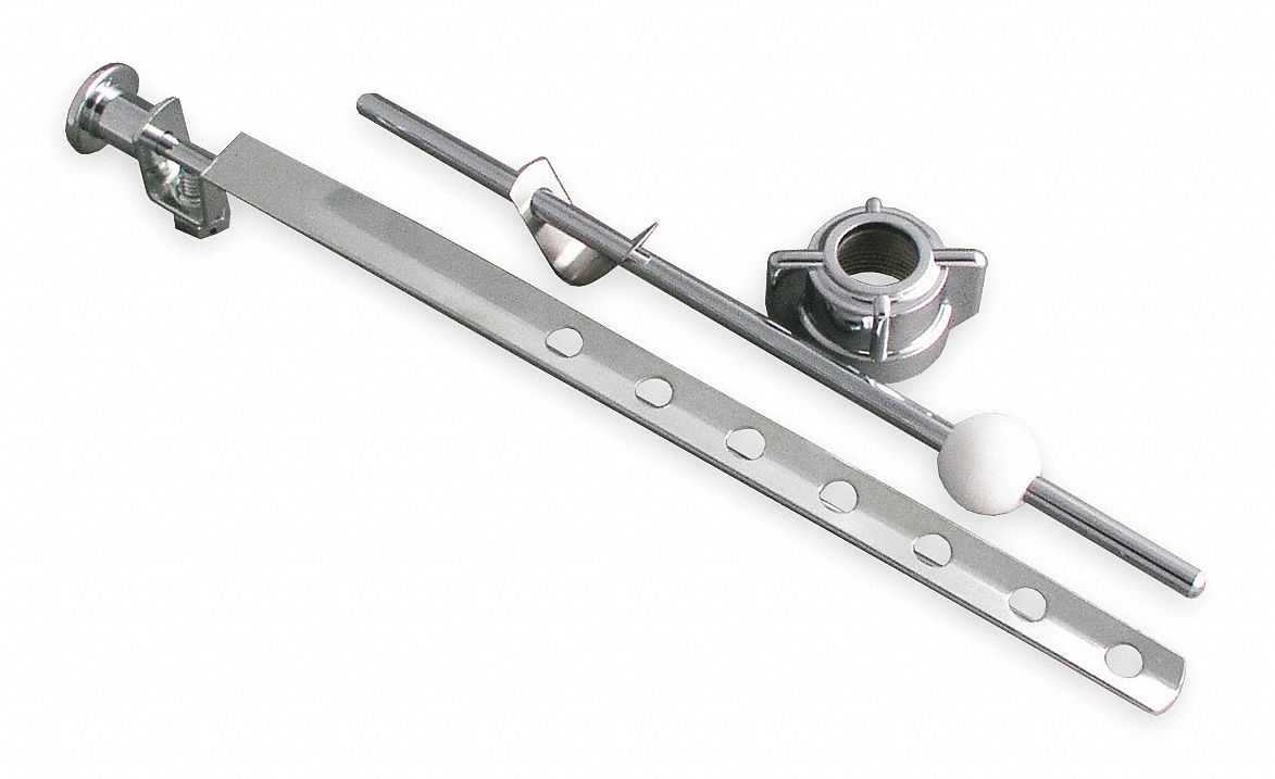 Steel, Chrome, Drain Lift Rod Assembly - 1PPH9|1PPH9 - Grainger
