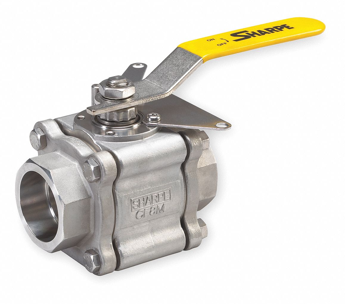 Ball Valve, Pipe Size 1 in - Grainger