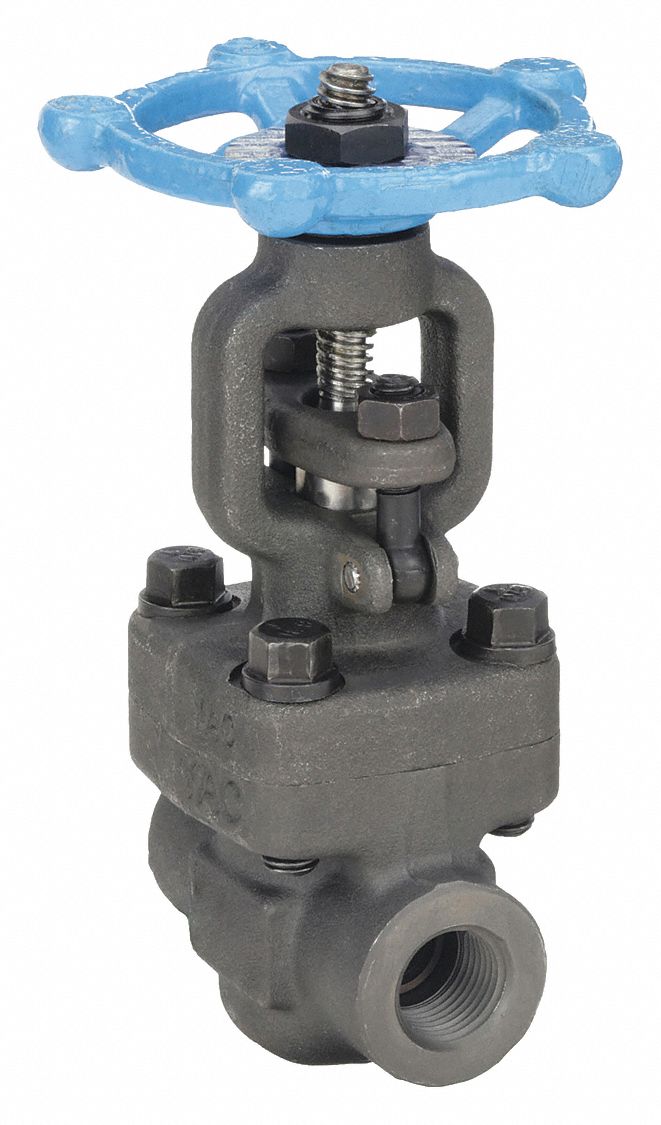 APPROVED VENDOR GATE VALVE: ½ IN, FORGED STEEL, RISING, FNPT X FNPT ...