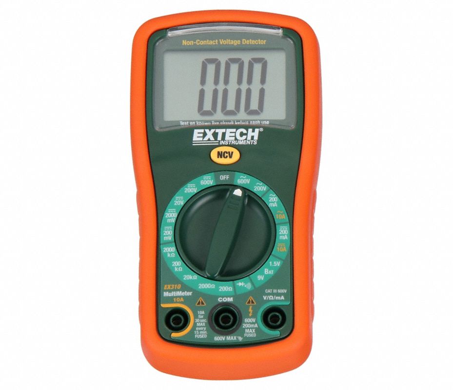 EXTECH Multímetro Digital EXTECH® EX310 600V 10A 2000 conteos ...