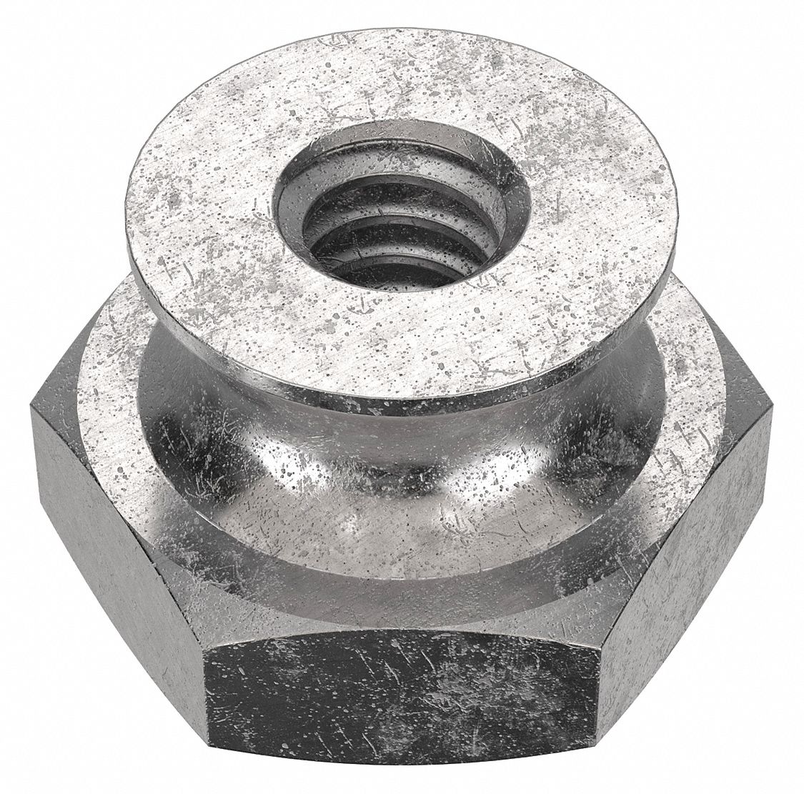#10-24 Thread Size, Stainless Steel, Thumb Nut - 1PU98|7223SS - Grainger