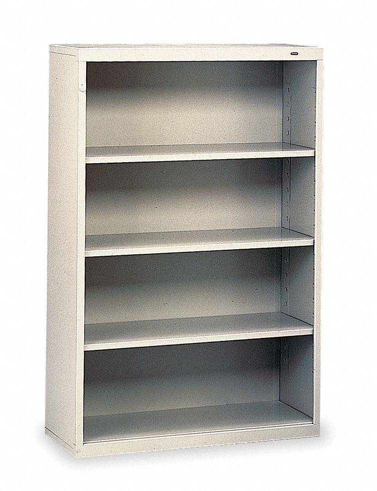 TENNSCO, Gray, Steel, Bookcase - 1PX77|B-53LG - Grainger