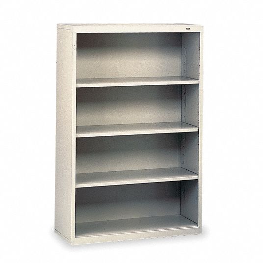 TENNSCO, Gray, Steel, Bookcase - 1PX77|B-53LG - Grainger