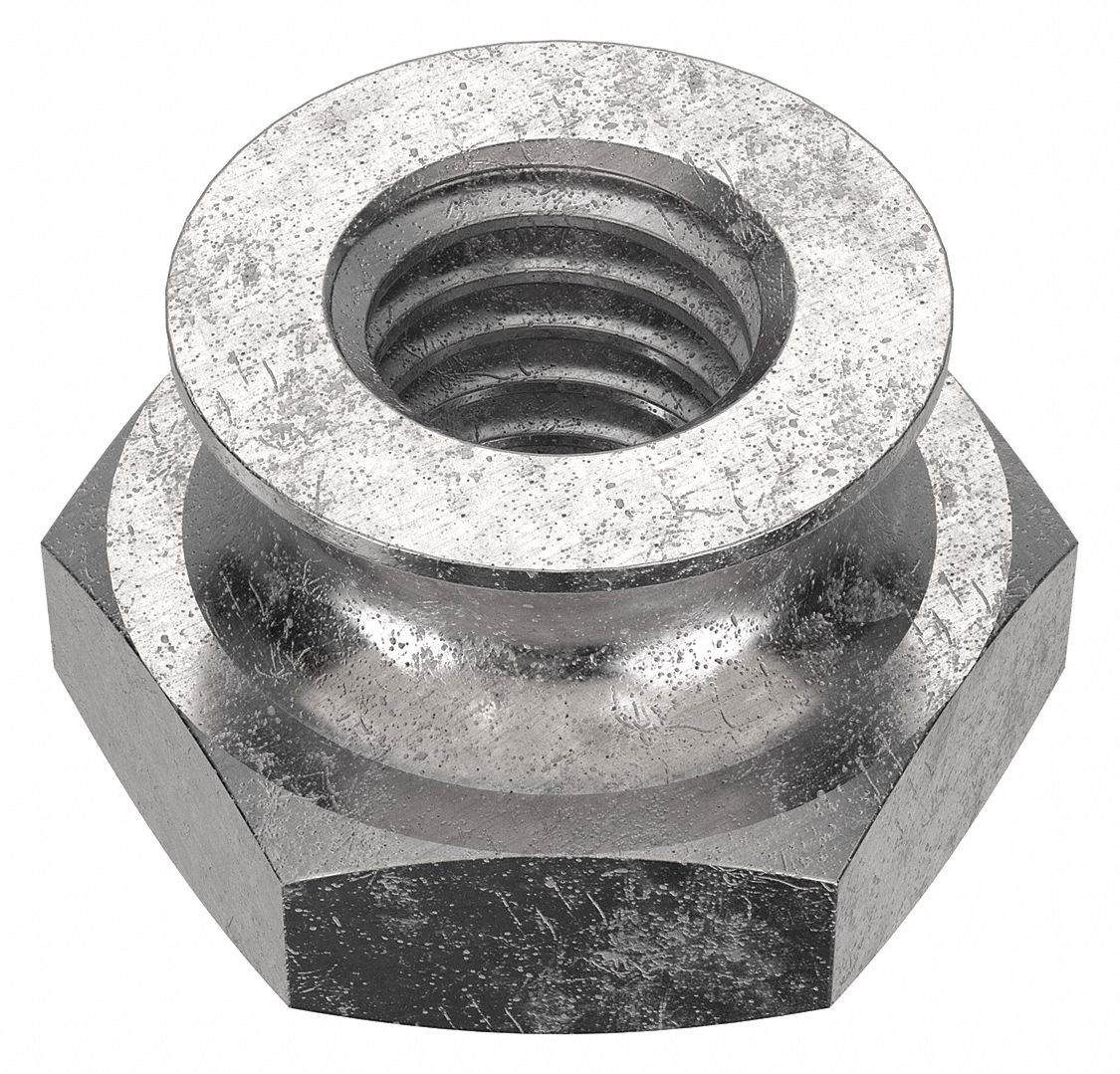 3/8"-16 Thread Size, Stainless Steel, Thumb Nut - 1PY24|7227SS - Grainger